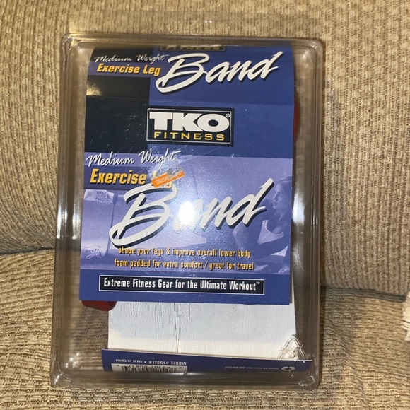 TKO | Other | Nwt Tko Medium Weight Exercise Leg Band Wsoft Foam ...